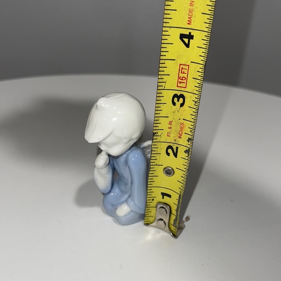 Art | Vintage Porcelain Praying Boy Angel Figurine Made In Japan 275 ...